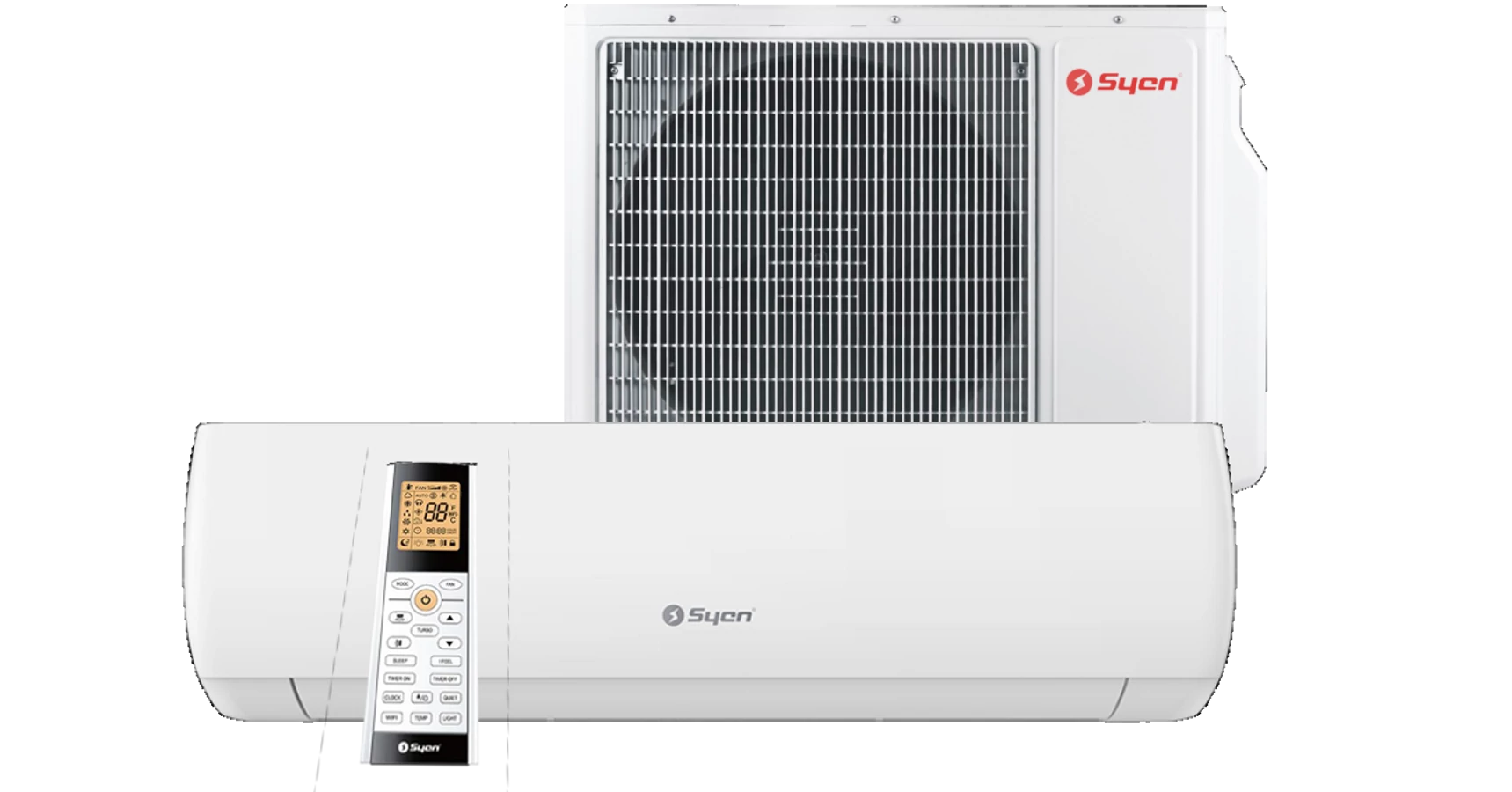 Syen SOH12MN-E32DA1D Muse NEXT 3,5 KW inverteresi split klíma - Syen ...